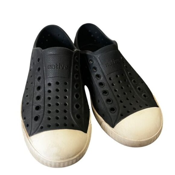Native Shoes | Shoes | Native Shoes Black And White Slipon Shoes Little ...
